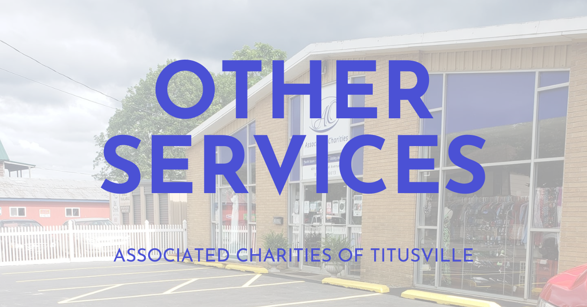 Other Services & Events – Associated Charities